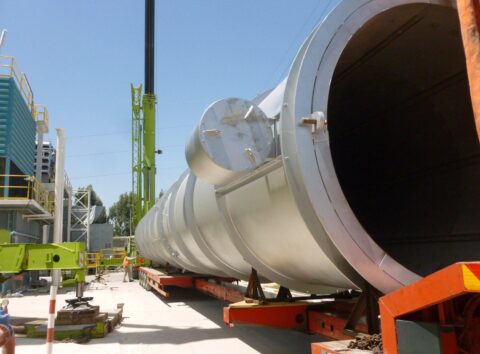 Steel stack vibration damper- Flow Engineering